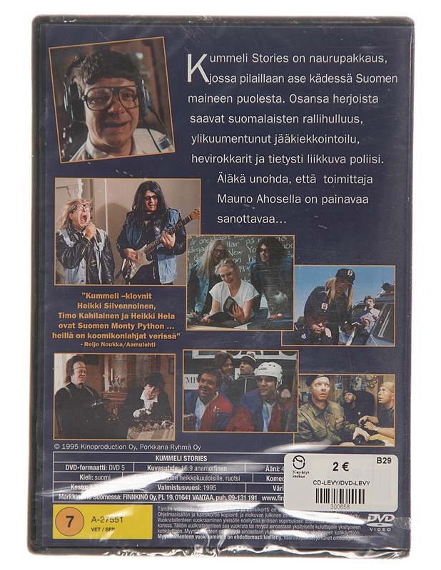 Käytetyt CD- ja LP-levyt sekä DVD:t ja Blu-rayt