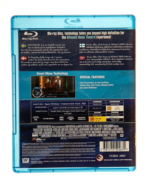 Blu-ray-levyt - Pääkaupunkiseudun Kierrätyskeskus verkkokauppa