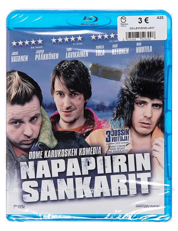Blu-ray-levyt - Pääkaupunkiseudun Kierrätyskeskus verkkokauppa