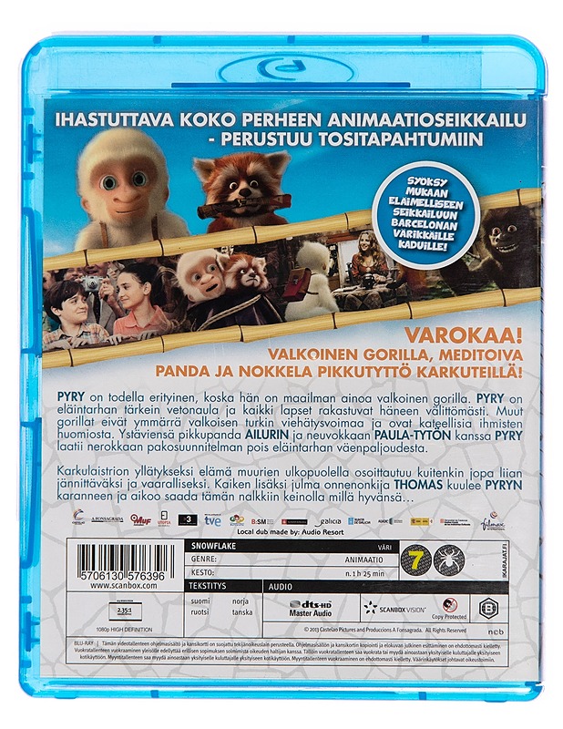Blu-ray-levyt - Pääkaupunkiseudun Kierrätyskeskus verkkokauppa
