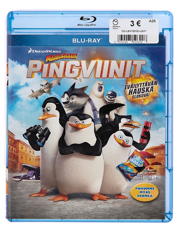 Blu-ray-levyt - Pääkaupunkiseudun Kierrätyskeskus verkkokauppa