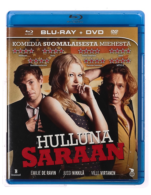 Hulluna Saraan - Blu-ray + DVD - Pääkaupunkiseudun Kierrätyskeskusverkkokauppa