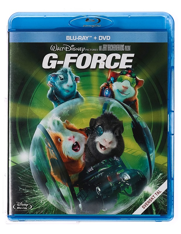 Disney G-force - Blu-ray+DVD - Pääkaupunkiseudun Kierrätyskeskus verkkokauppa