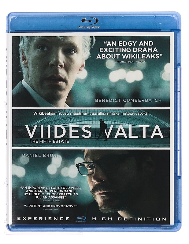 Viides valta - Blu-ray - Pääkaupunkiseudun Kierrätyskeskus verkkokauppa