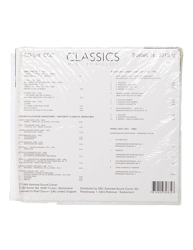 Eri esittäjiä - Classics: Music By Request - CD - Pääkaupunkiseudun ...
