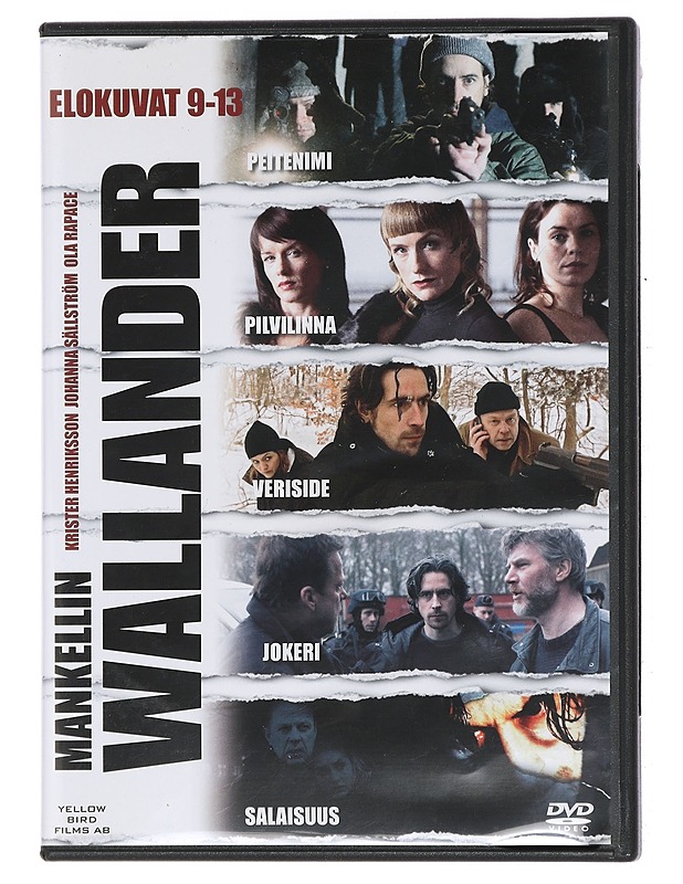 Mankellin Wallander elokuvat box 9-13 - DVD - Pääkaupunkiseudun ...