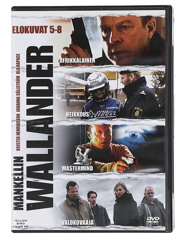 Mankellin Wallander elokuvat 5-8 box - DVD - Pääkaupunkiseudun ...